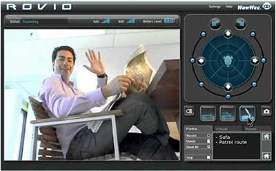 Robotics Technology: Wow Wee Rovio Mobile Webcam