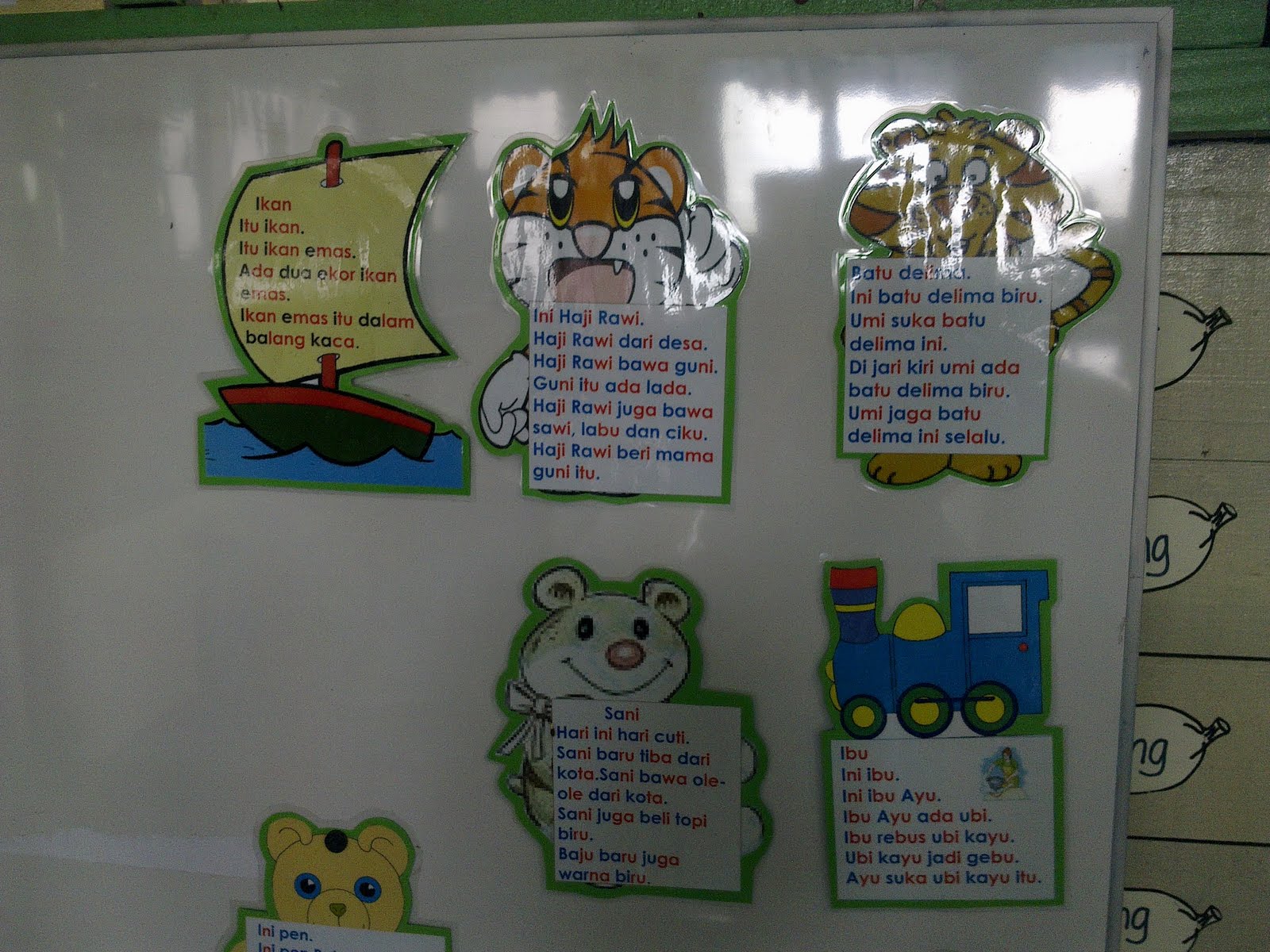 PEMULIHAN KHAS SK ENGKILILI NO.1: Bahan-bahan ABM