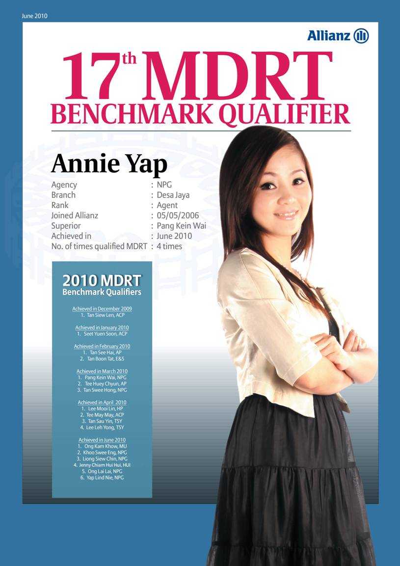 Welcome To Norman Pang's Blog: 叶琳妮 Annie Yap： 弹性幅度达，视野就变宽！