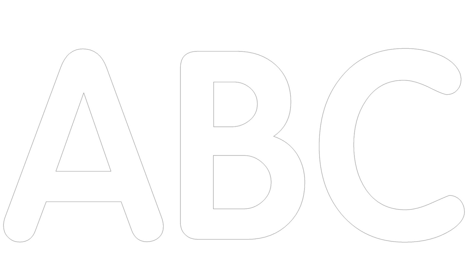 The Merry Mummy: Alphabet Collage - Part 1