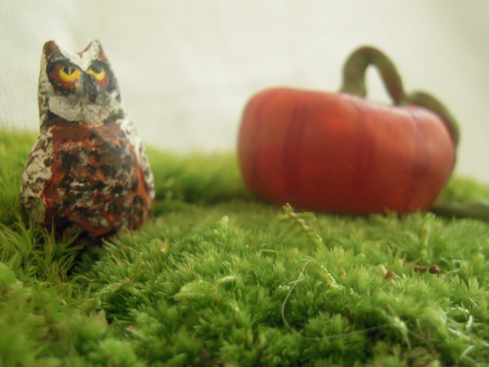 Marvelously Messy : Fall Moss Garden Centerpiece