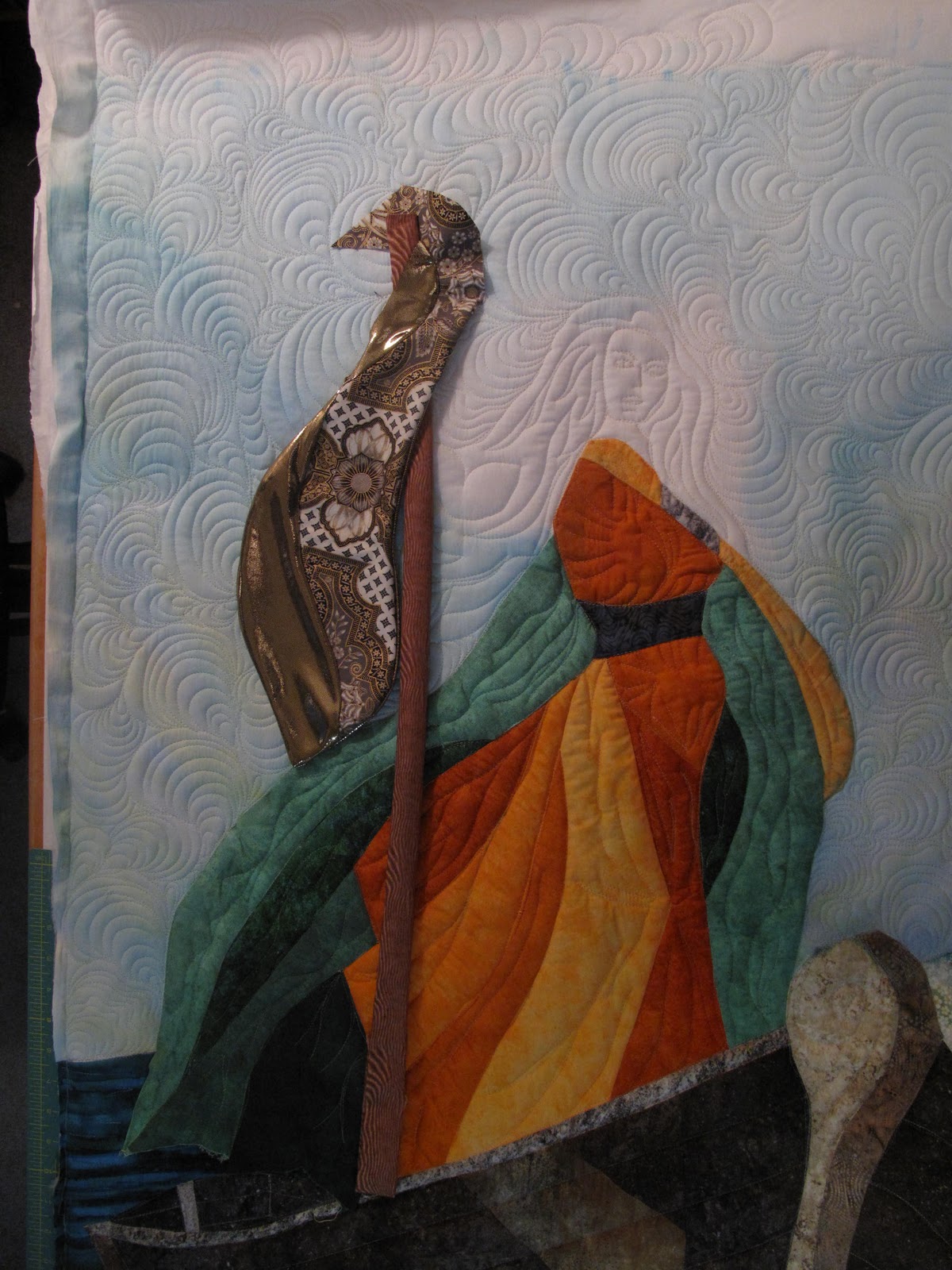 Quilting Along the Ley Lines: Quilted Lady Melinda