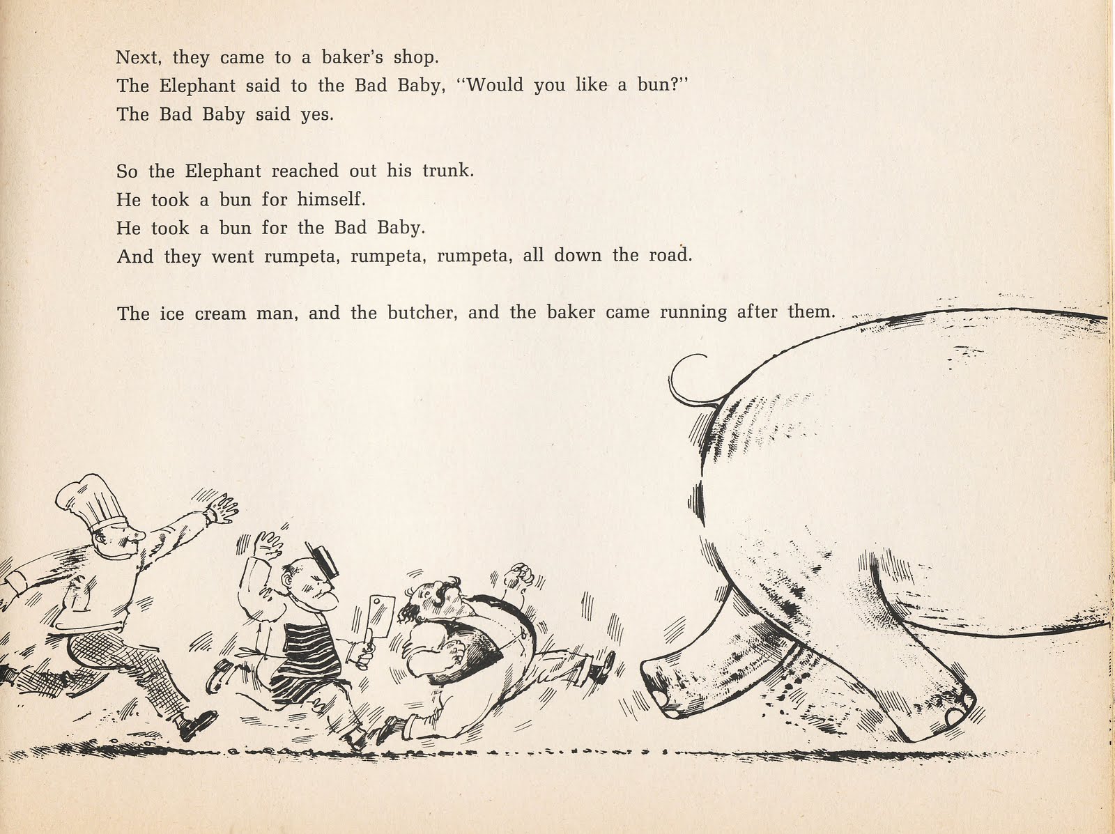 the marlowe bookshelf: The Elephant and the Bad Baby