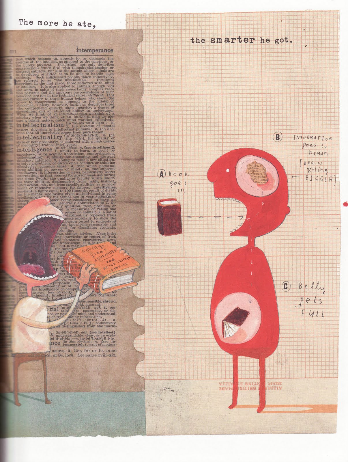 the marlowe bookshelf: The Incredible Book Eating Boy