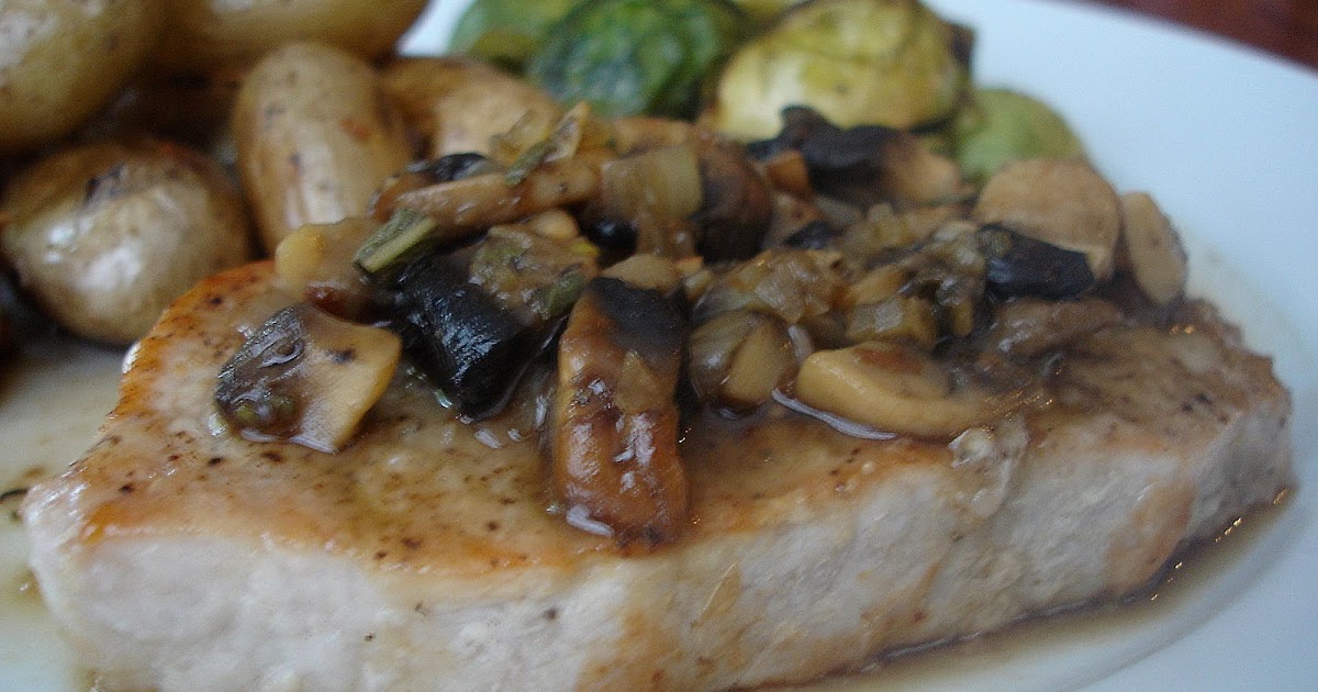 Mary Ellen's Cooking Creations: Pork Chops with a Marsala-Sage Sauce