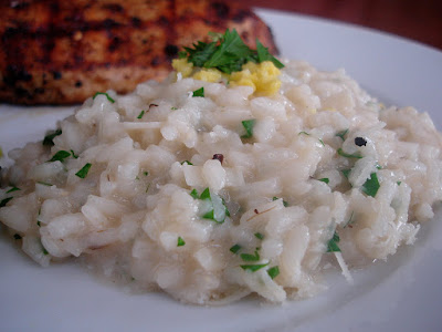 Mary Ellen's Cooking Creations: Lemon-Parsley Risotto