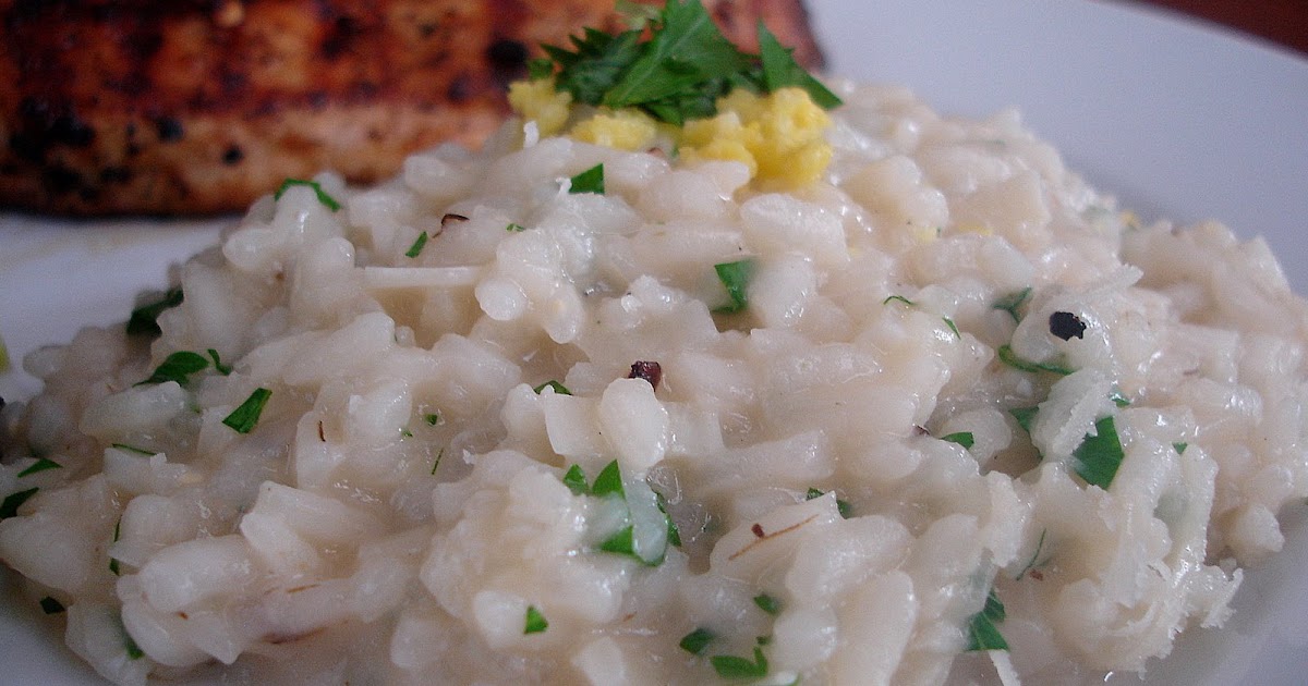 Mary Ellen's Cooking Creations: Lemon-Parsley Risotto