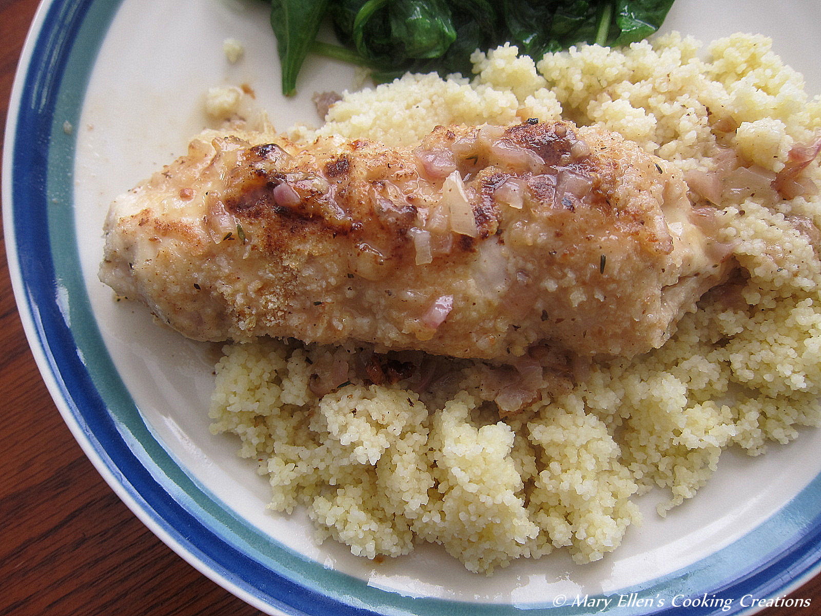 Mary Ellen's Cooking Creations: Chicken Stuffed with Golden Onions and ...