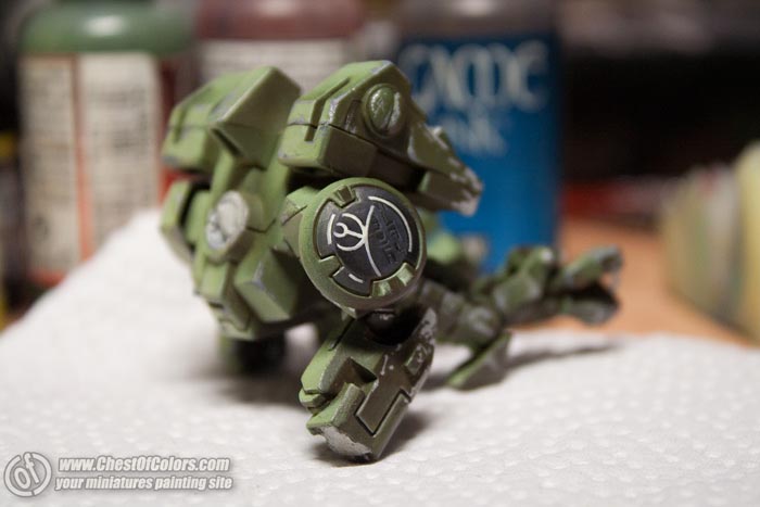 Painting Mum - Ańa's Blog: Freehand on Tau shield generator