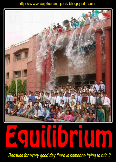 Picture Quote: Equilibrium – I | Thoughts To Live By...