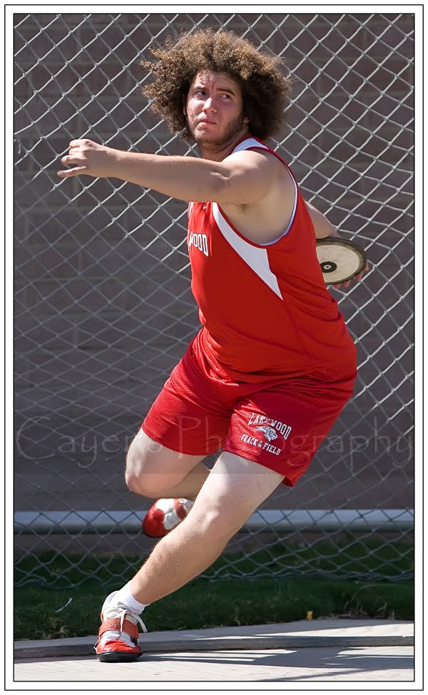 "Cayer's Sports Action Photography": Moore League Finals - Discus