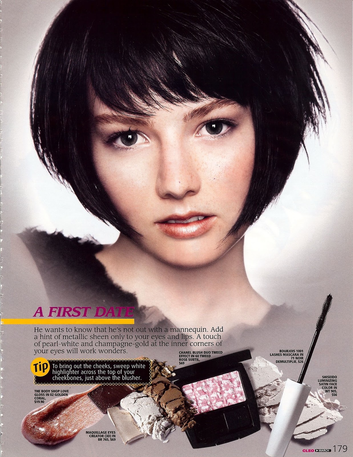 Powderfuu Stories: Cleo Magazine Beauty Spread