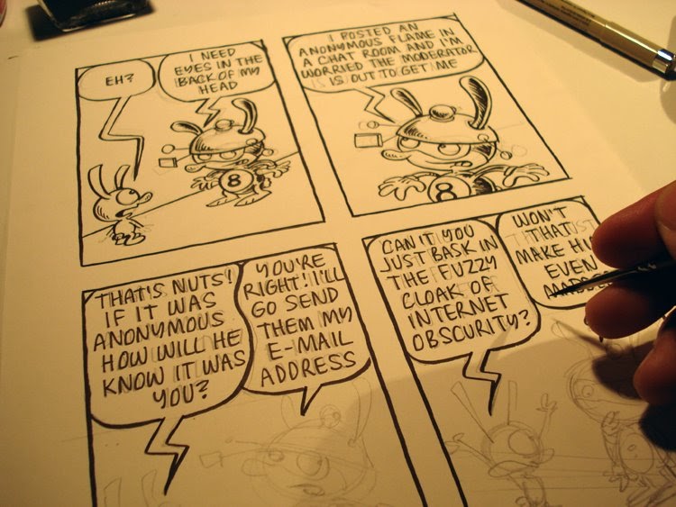 RABBITS AGAINST MAGIC: How to Draw a Comic Strip