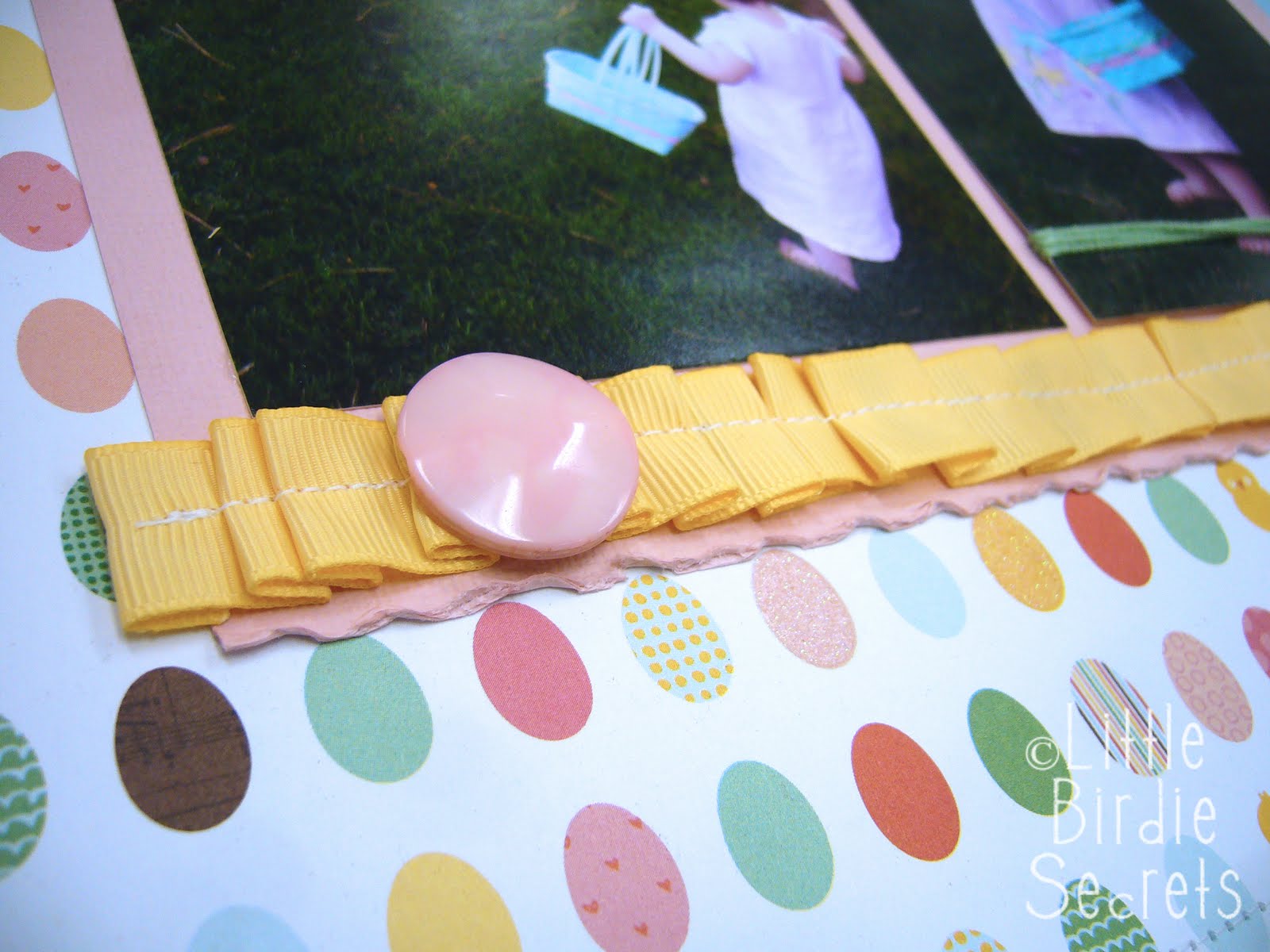 easy ribbon ruffle tutorial | Little Birdie Secrets