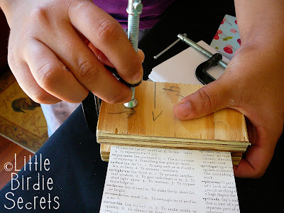 how to make your own notepads | Little Birdie Secrets