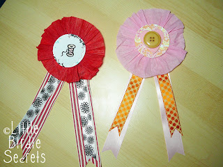 how to make your own award ribbons | Little Birdie Secrets
