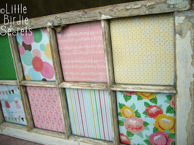 altered window frame tutorial and scotch tape giveaway! | Little Birdie ...