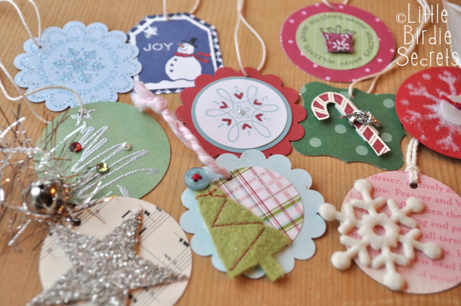 christmas gift tag exchange {easy christmas gift idea} | Little Birdie ...