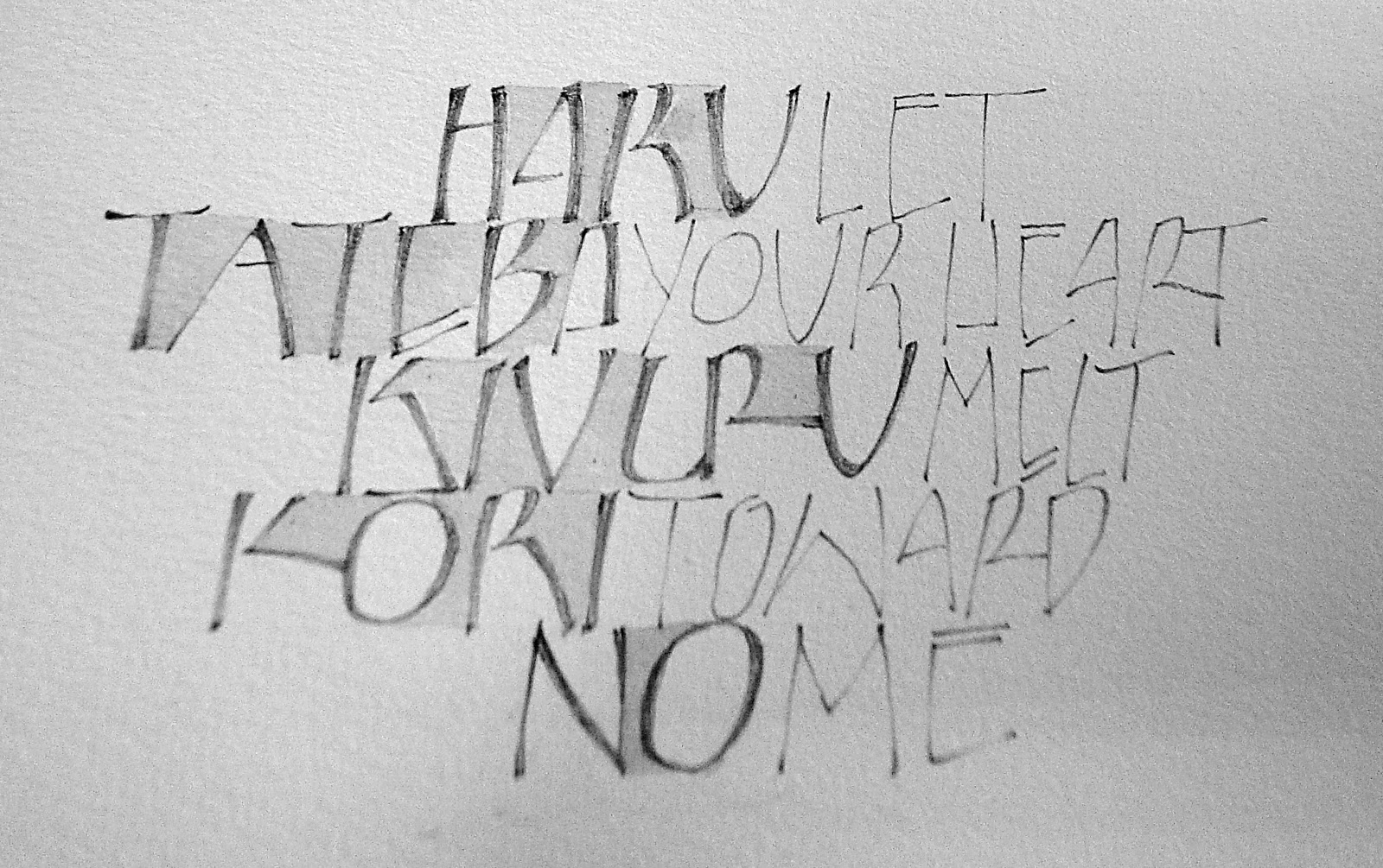 Michiana Calligraphy Guild: Peter Thornton "Pushing the Pencil"