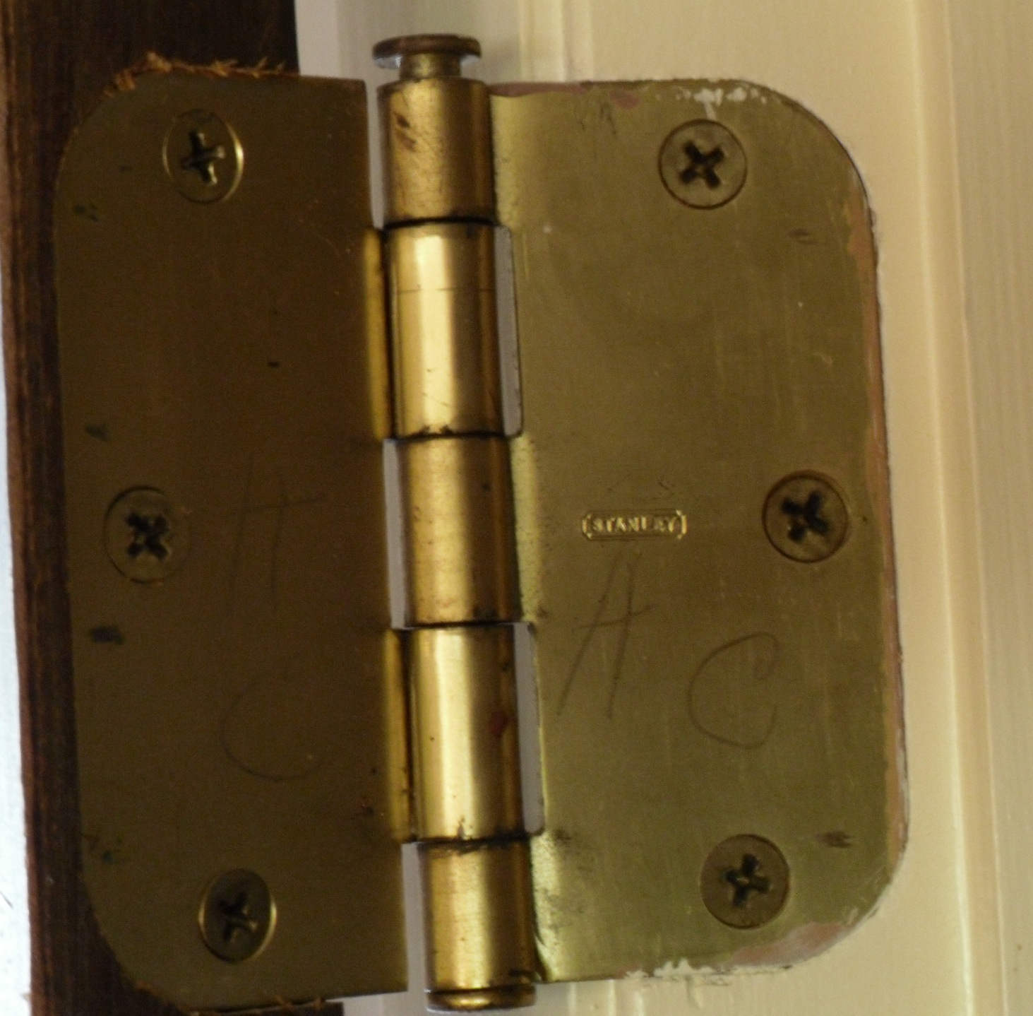 The Purple Suede Toolbelt: Recycling Old Hinges and Hardware
