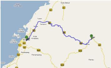 Bercuti Di Kundasang...: perjalanan ke kundasang...