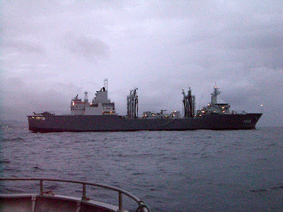 Málaga Marítima: HNLMS AMSTERDAM A-836 en Málaga.