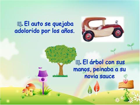 pequeños gigantes: Figuras literarias "La Personificacion"