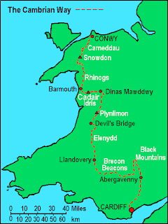 Transnationcoast2coast.com: Welsh C2C Route