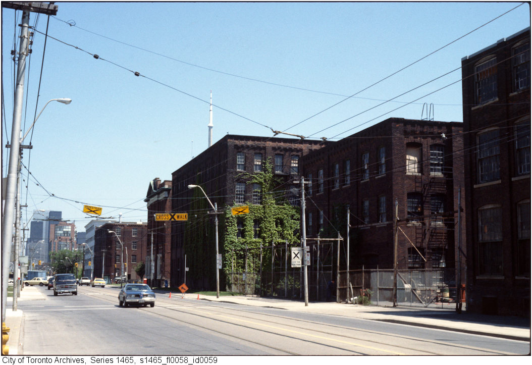 lost toronto: King and Strachan/Then and Now