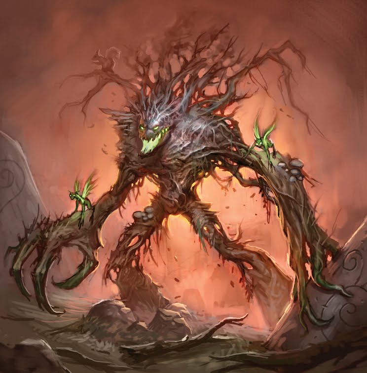 Andrew Olson Illustration: Treeman Ancient