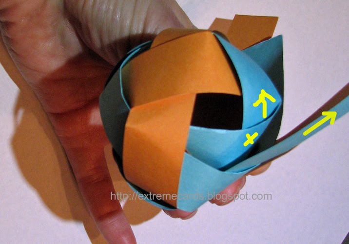 Paper Strip Bola Tutorial