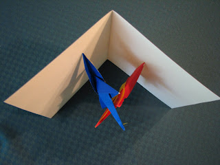 Origami Star Pop Up Card