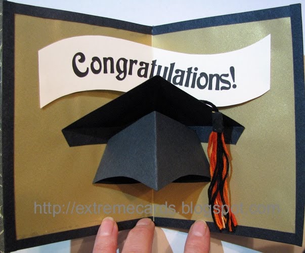 Graduation Cap Card Template
