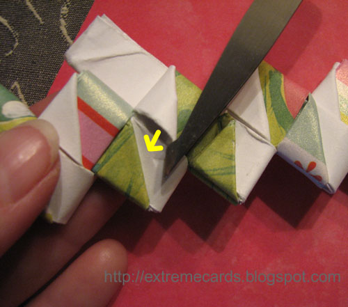 Recycled Mail "Gum Wrapper Chain" Woven Bracelet