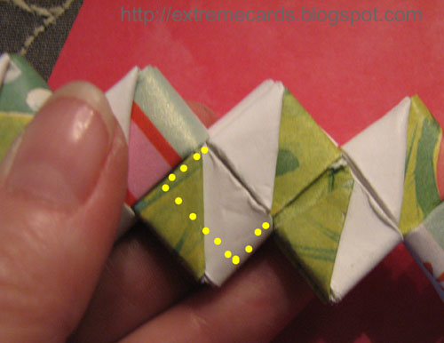 Recycled Mail "Gum Wrapper Chain" Woven Bracelet