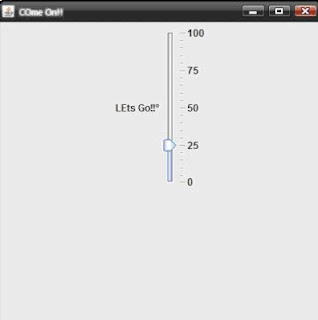 Tutorías de Java: Aprendiendo lo basico de JSlider y JProgressBar