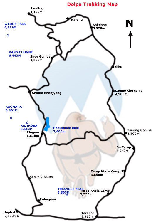 Himalayas: LOWER DOLPA TREKS