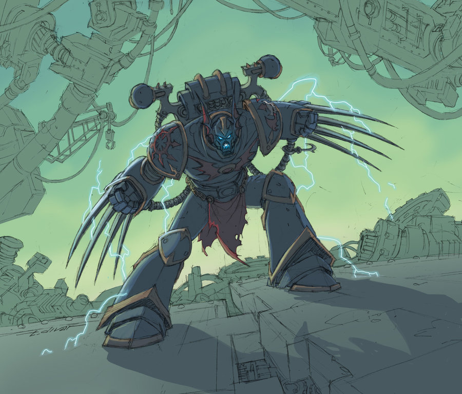 Scorched Dice Wargaming: Chaos and the Night Lords - Part 1