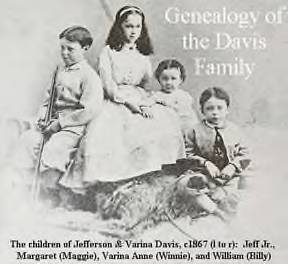 Jefferson Davis Family Tree