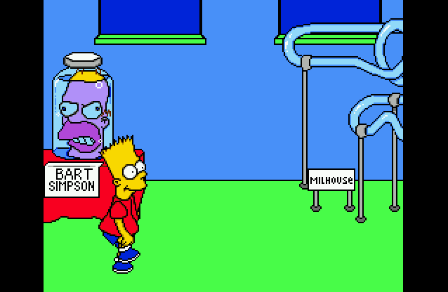 Super Adventures in Gaming: Virtual Bart (Genesis/Mega Drive)