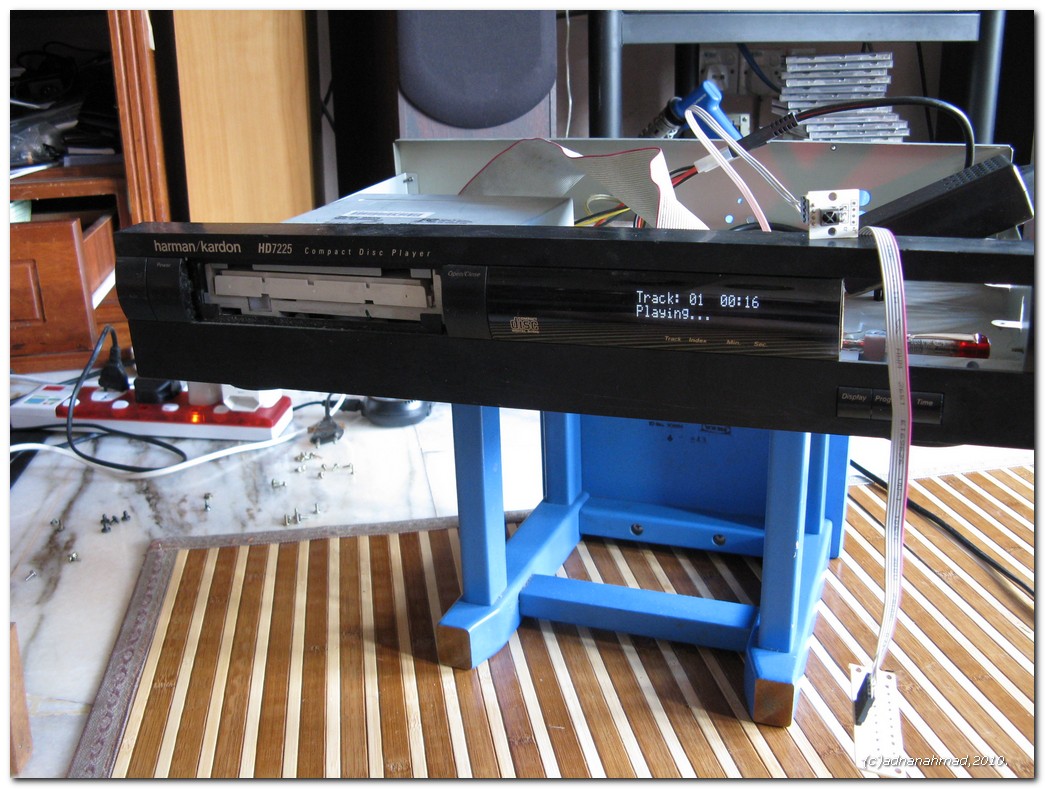 JazTech Audio: DIY CD Transport in a new casing..