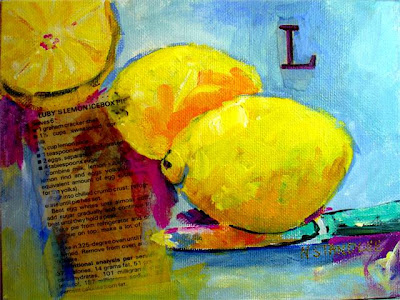 Nancy Standlee Fine Art: Lemons ~ Luby's ~ Lemon Pie