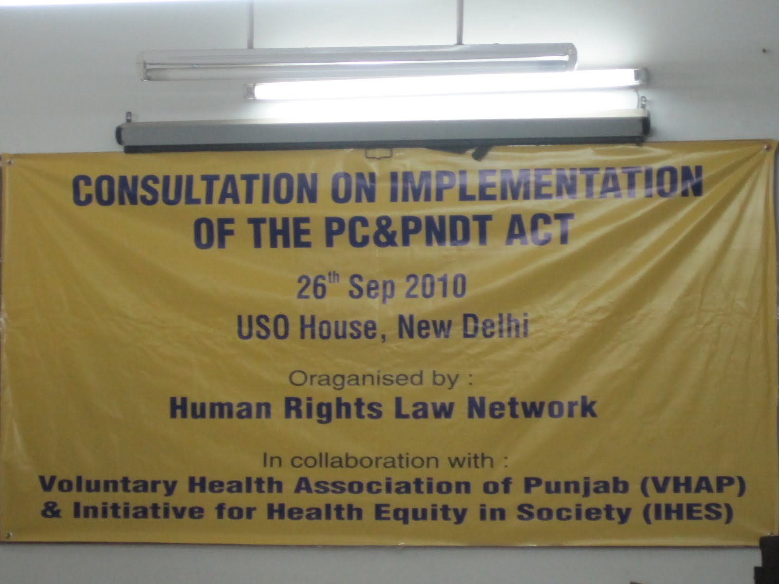 legally indian: PC & PNDT Act Consultation