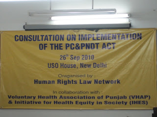 legally indian: PC & PNDT Act Consultation