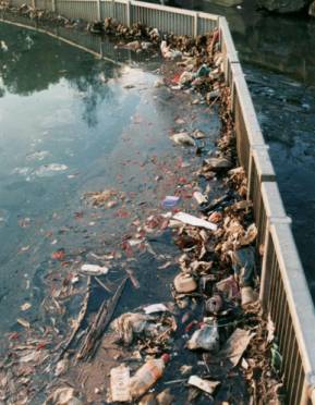Pollution: Water pollution in Urban areas