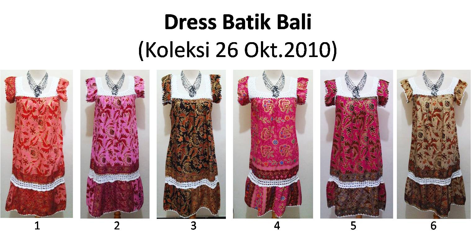 baju modern: Dress Batik Bali