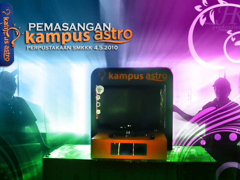 SMK Kota Klias, Beaufort, Sabah: Pemasangan Kampus Astro