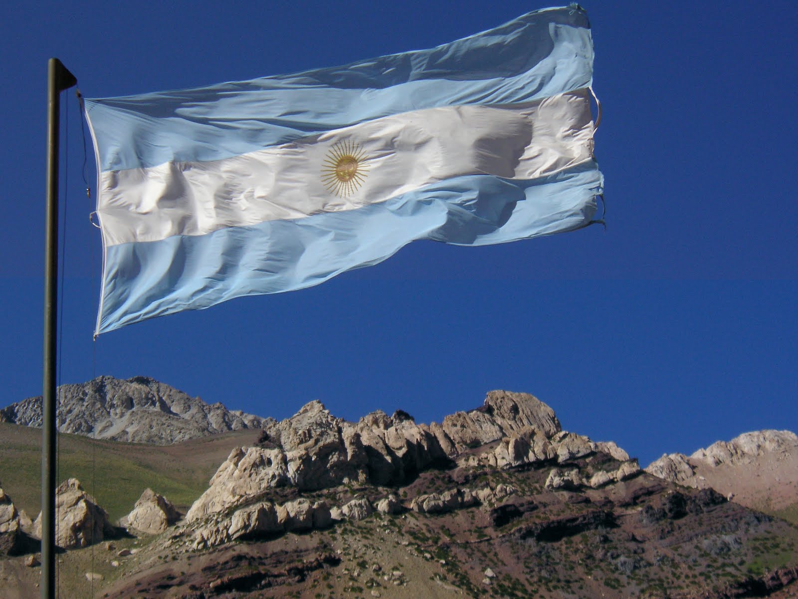 PZ C: bandera de argentina