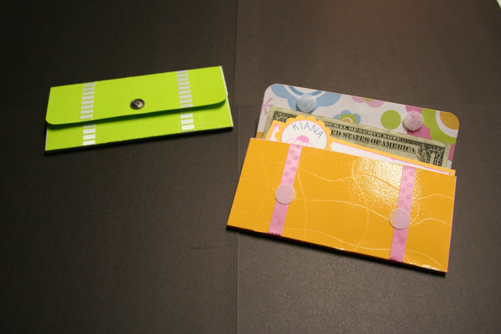 Scrappin' With Tammy: Paper Wallets, First Communion, and Birthdays