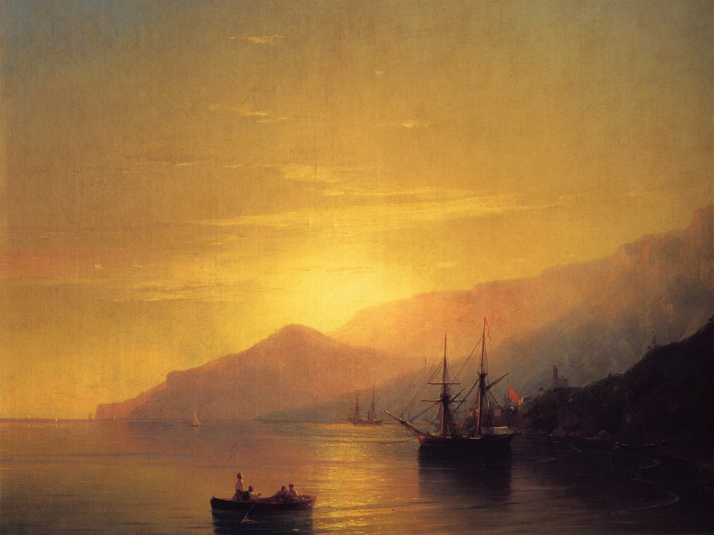 Crystal Ship: Ivan Konstantinovich Aivazovsky